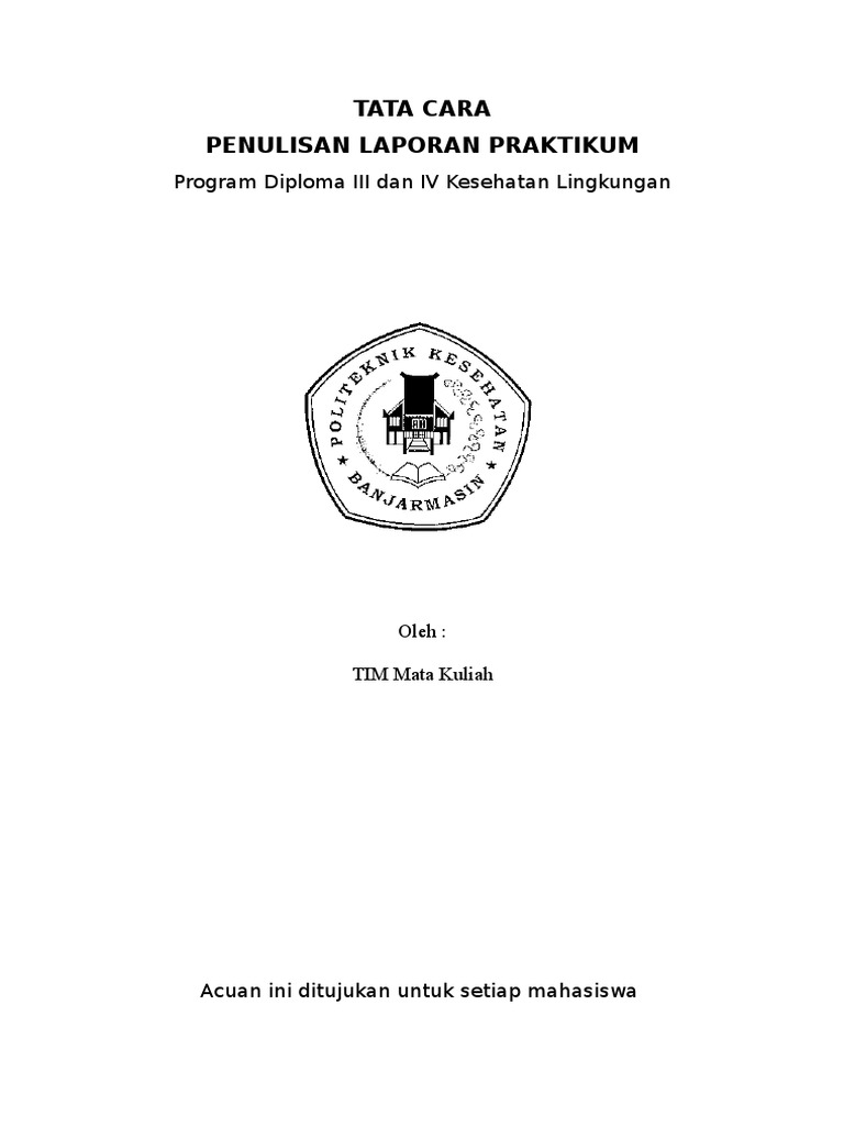 Format Laporan Praktikum | PDF
