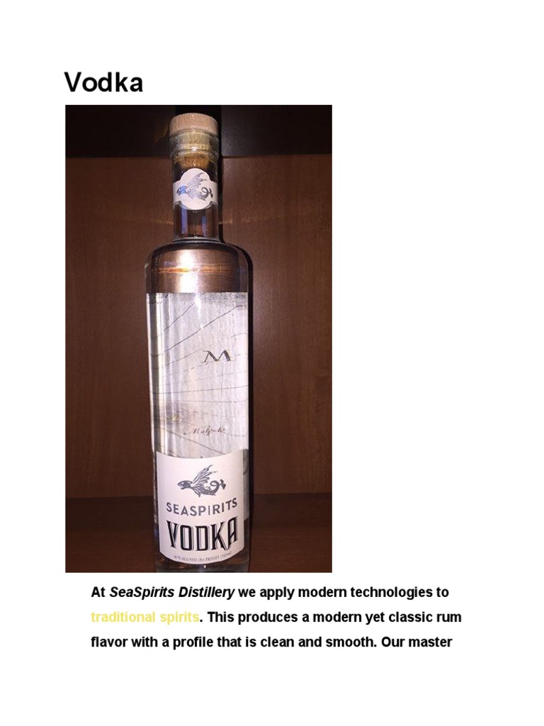 Vodka | PDF