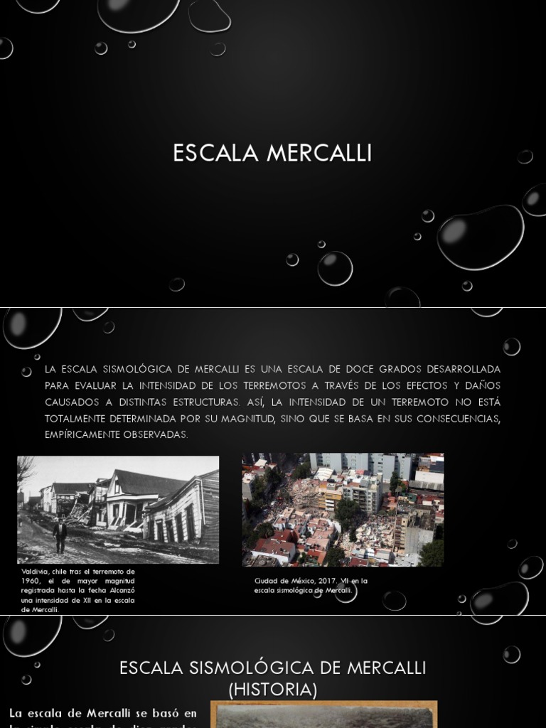 Escala Mercalli | PDF | Temblores | Mecánica