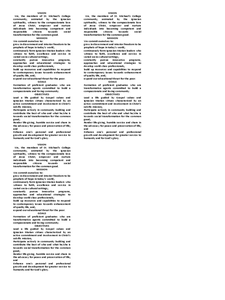 Vmgo Pdf Spirituality Peace