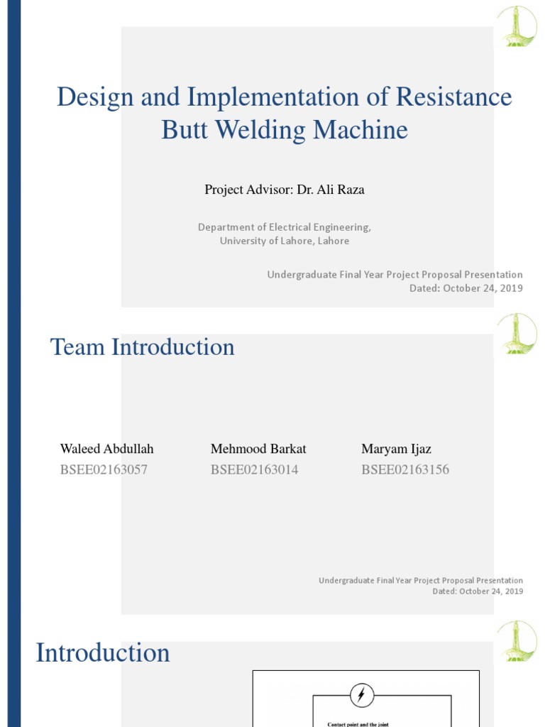 FYP Proposal Presentation | PDF | Computer Engineering | Electrical ...