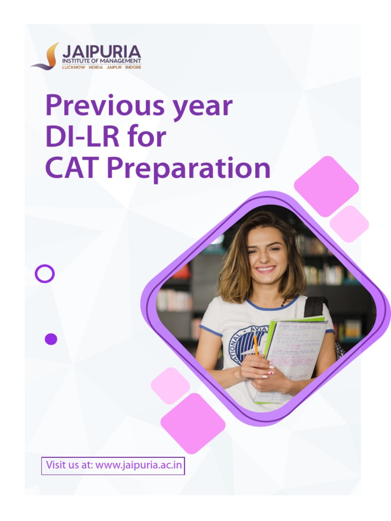 CAT 2018 DI-LR Preparation Guide | PDF | Teaching Methods & Materials | Law
