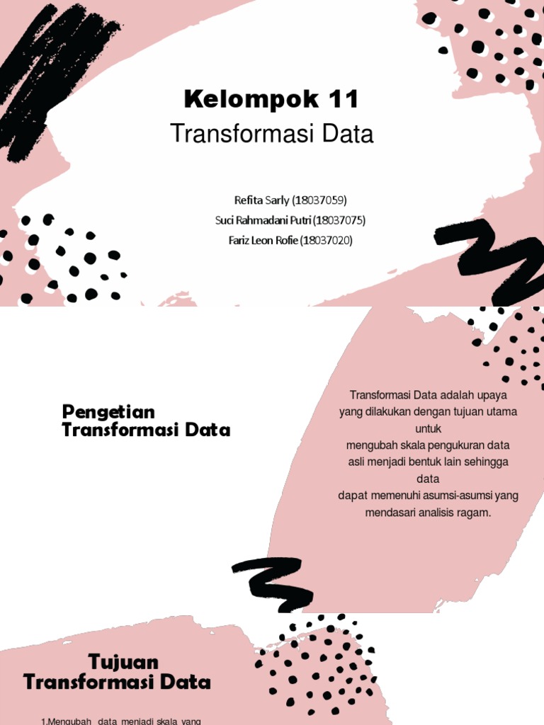 Transformasi Data | PDF