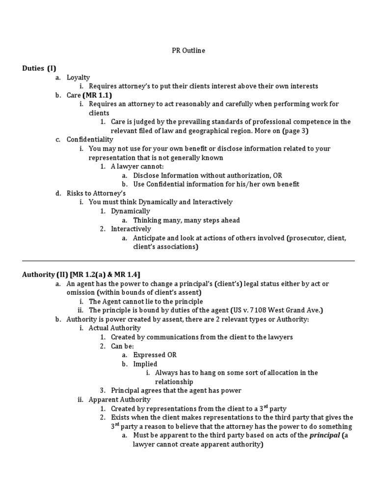 Attorney Ethics and Confidentiality Guide | PDF | Confidentiality ...