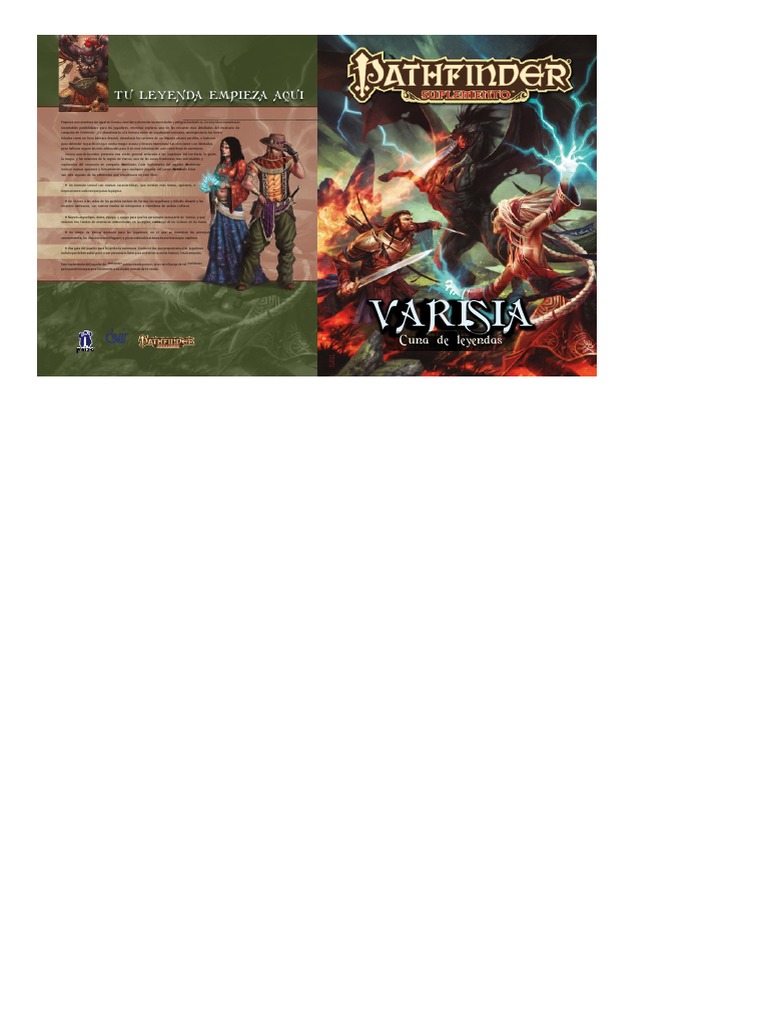 Pathfinder - Varisia - Cuna de Leyendas PDF | PDF
