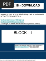 NBME 15 BLOCK 1-4 (No Answers Version) | PDF | Streptococcus | Vagus Nerve