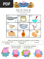 Peppa Pig S01E29 Pancakes | PDF | Pancake | Cuisine
