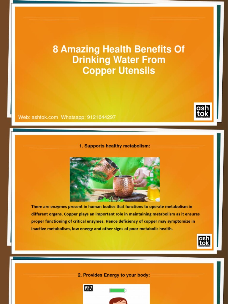 8 Amazing Health Benefits of Copper | PDF