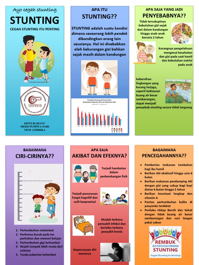 Leaflet Stunting | PDF