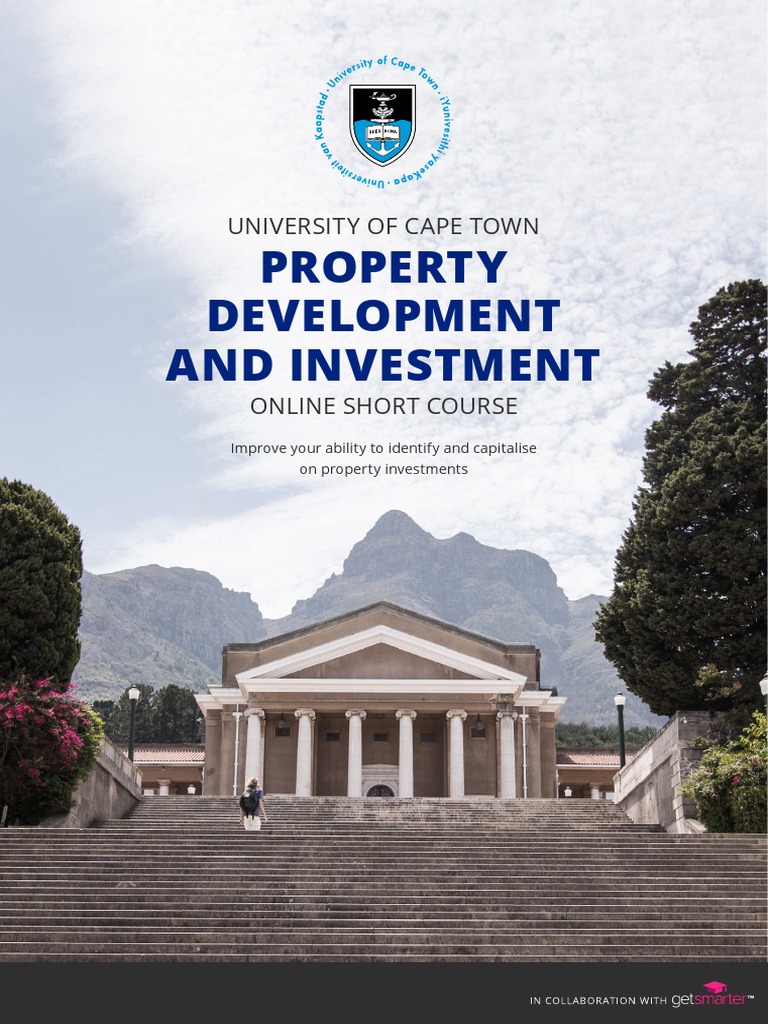 Uct Property Development and Investment Online Short Course Information ...