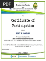 Certificate of Enrollment | PDF