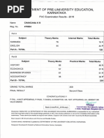 SSLC Marks Card | PDF