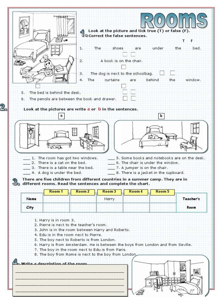 Rooms and Furniture | PDF | Language Arts & Discipline | Foreign ...