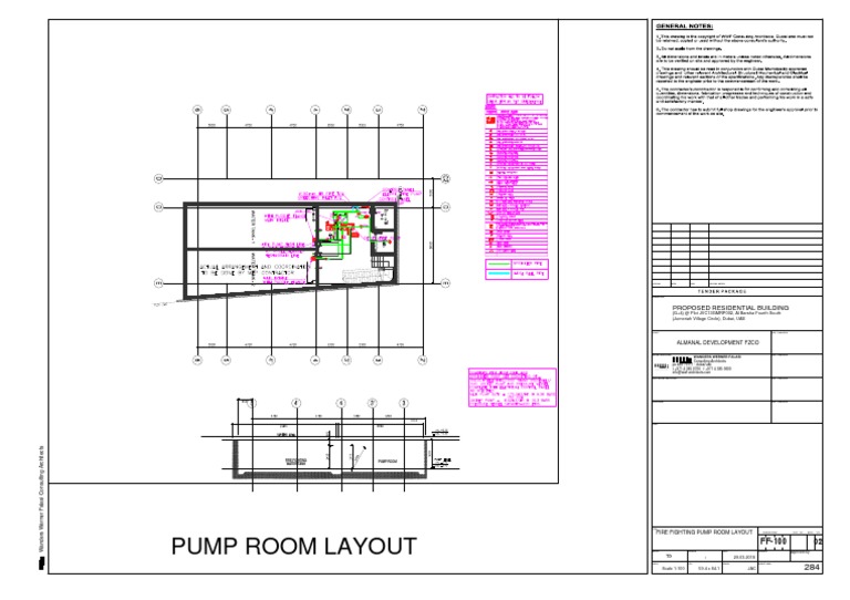 Fire Pump Room Layout Guide | PDF