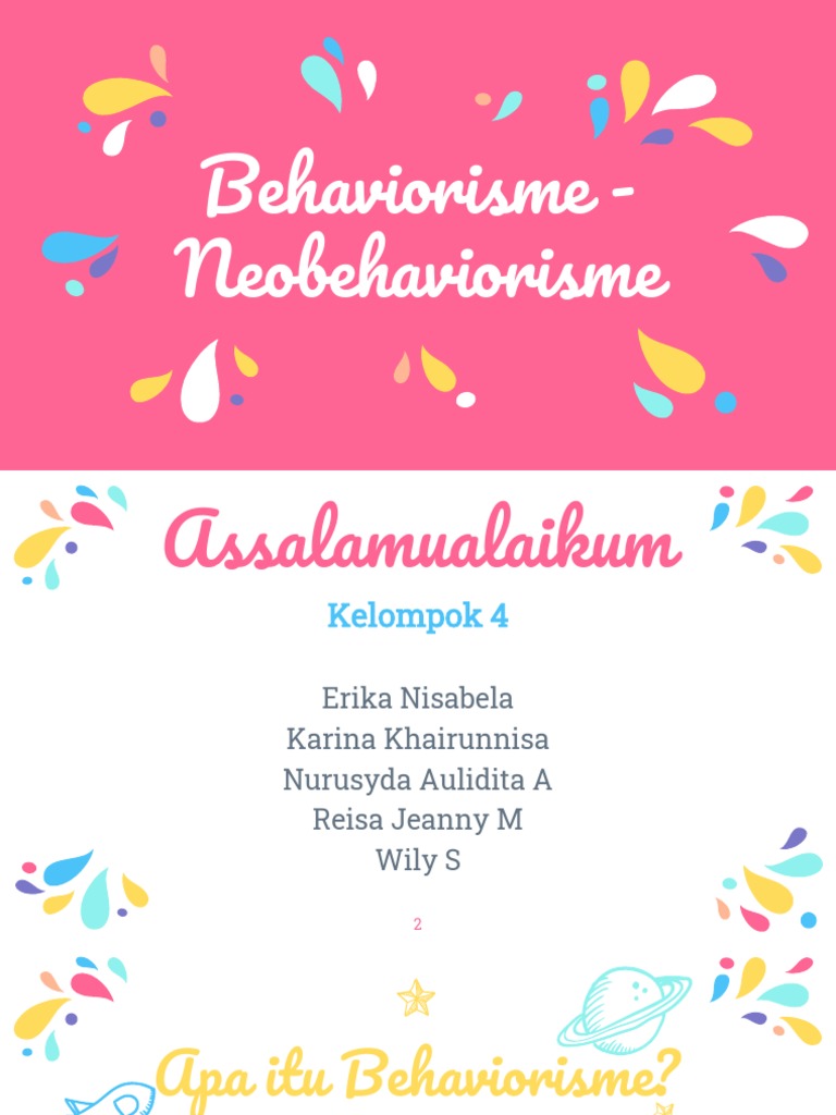 BEHAVIORISME | PDF | Filsafat | Pengembangan Diri