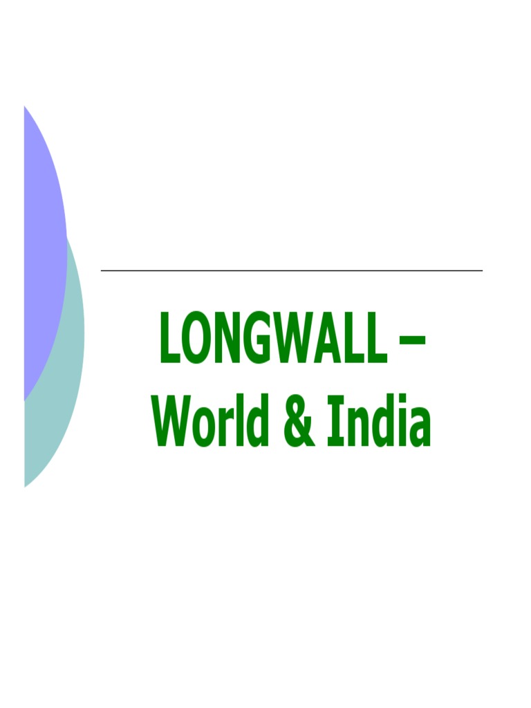 Longwall Mining Method Pdf
