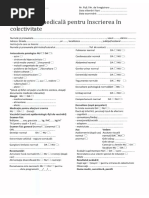 5 Model Adeverinta Medicala | PDF