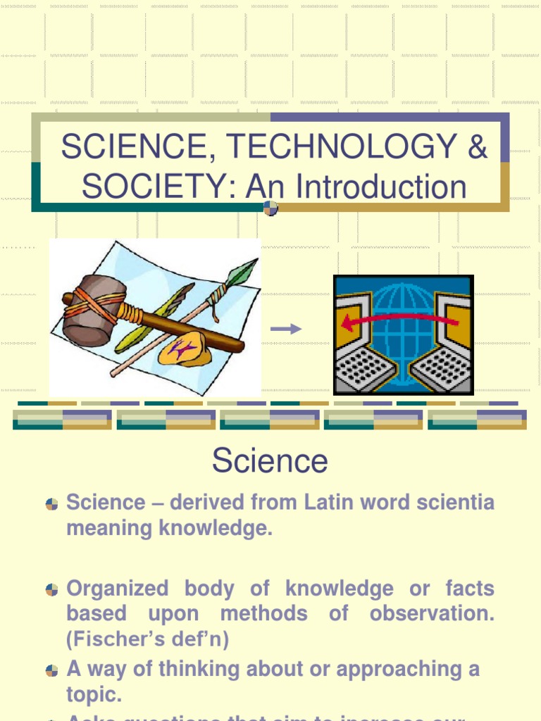 Chapter 1 Science Technology and Society | PDF