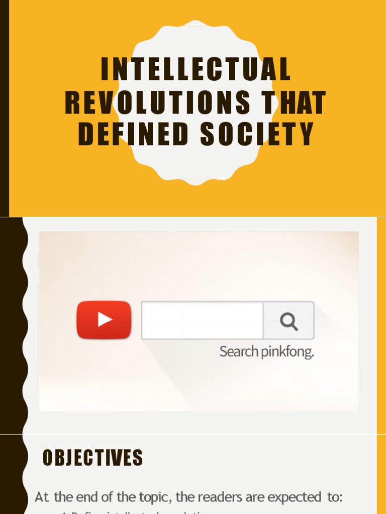 Chapter 3 Intellectual Revolutions That Defined Society STS | PDF