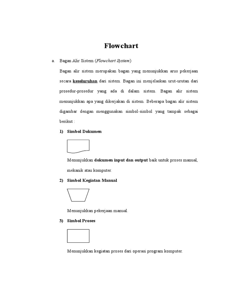 Flowchart Sistem | PDF