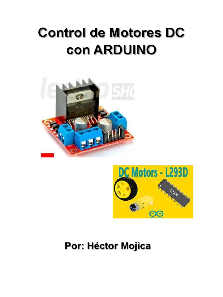 Control de Motores DC Con ARDUINO PDF | PDF