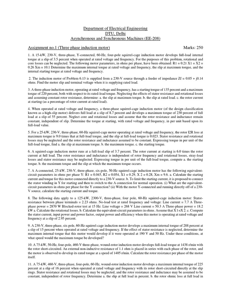 Asynchronous and Synchronous Assignment | PDF