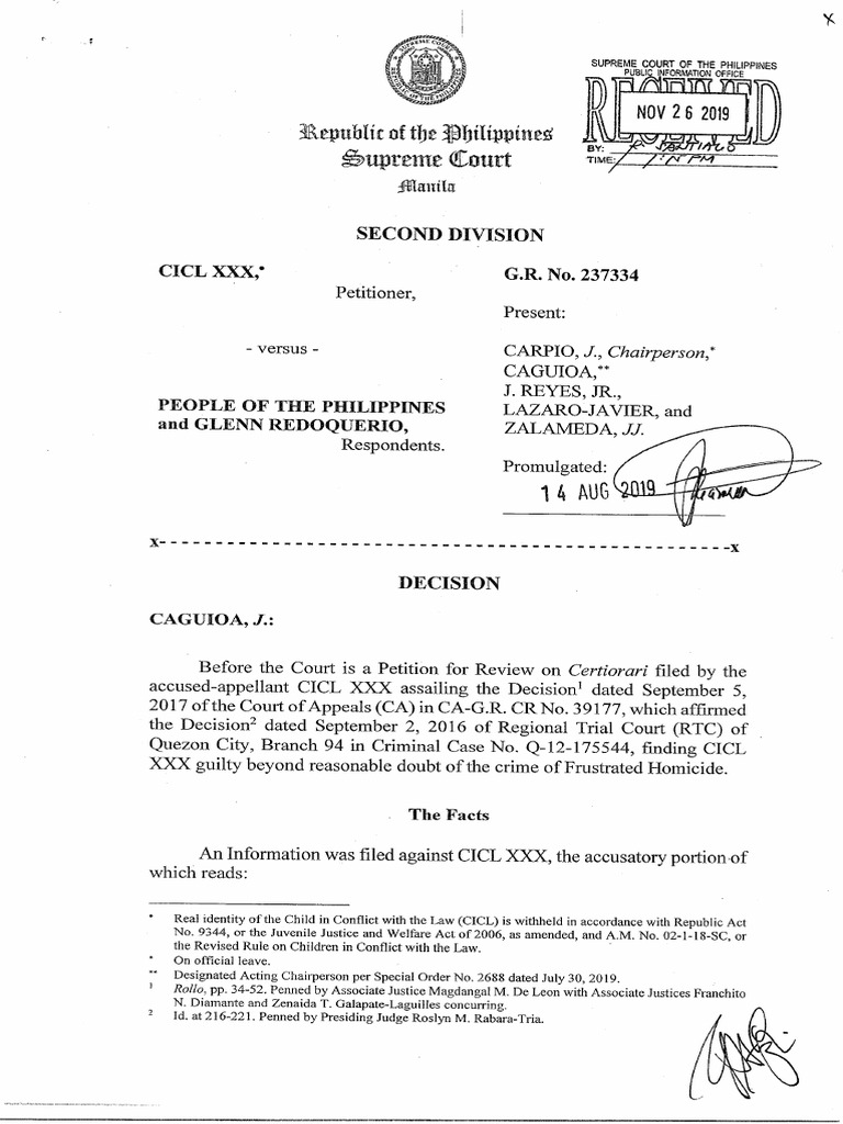 22-CICL XXX V People GR# 237334 | PDF