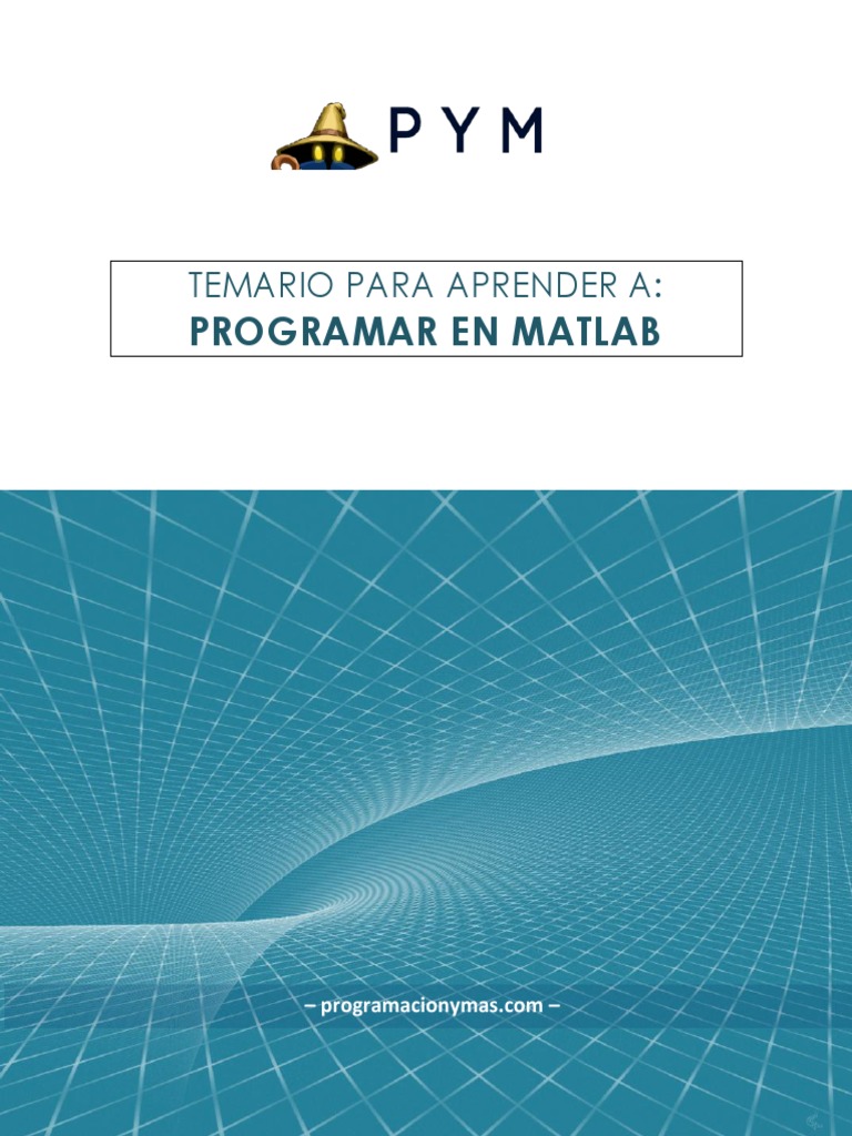 Temario Matlab - Programación y Más | PDF