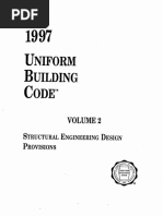 UBC 97 - Uniform Building Code (Volume 2) | PDF