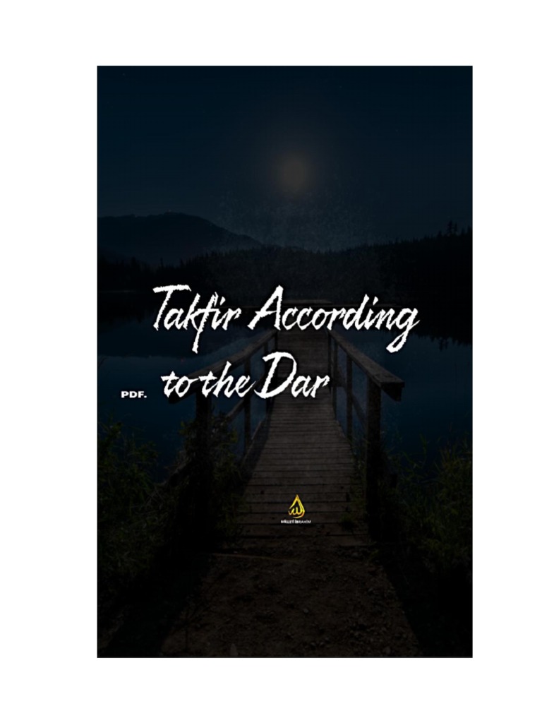 Takfir According To The Dar | PDF