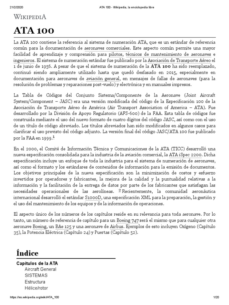 Ata 100 | PDF