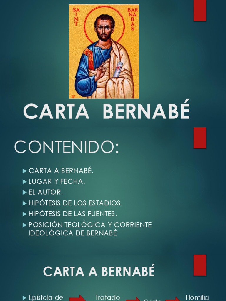 Carta Bernabé | PDF