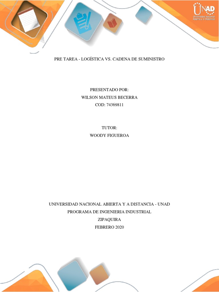 Pre Tarea - Wilson - Mateus | PDF