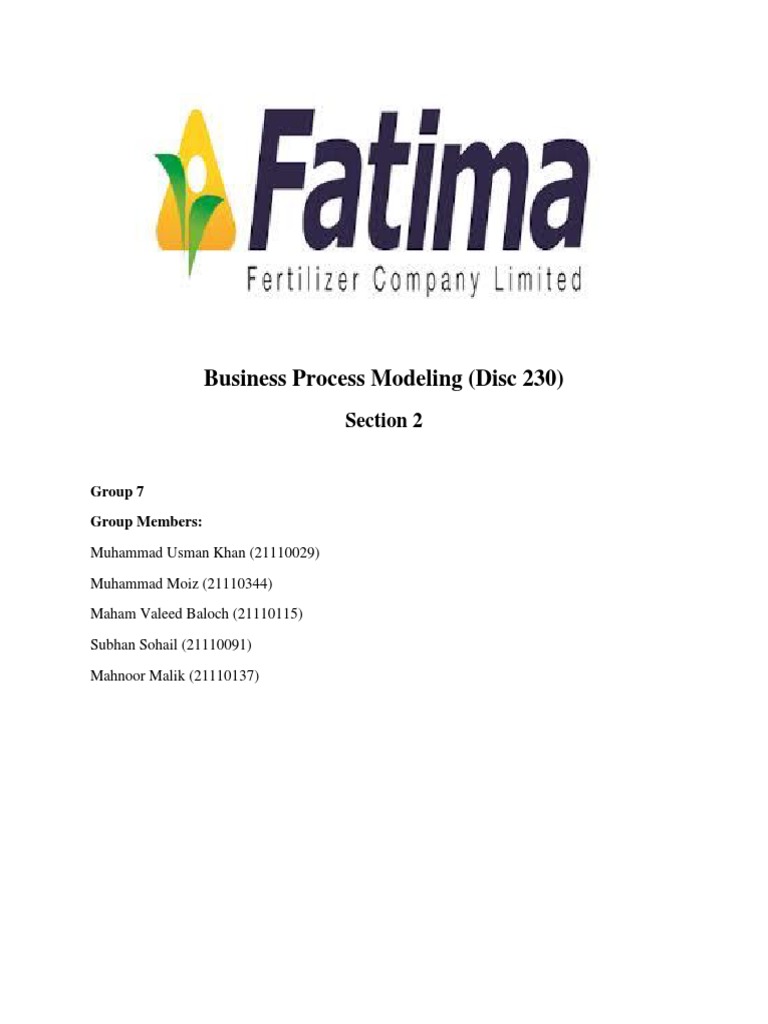 Fatima Fertilizer Logistics Analysis | PDF