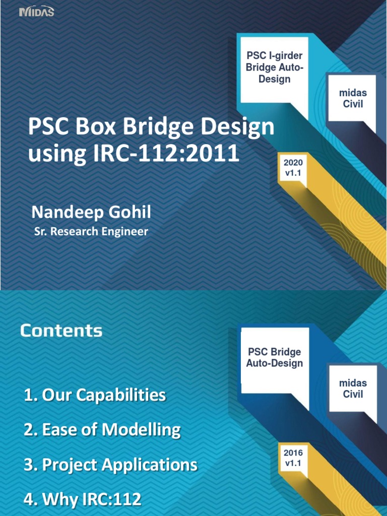 PSC Bridge Design Guide IRC 112 | PDF