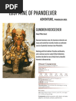 Lost Mines of Phandelver NPC's | PDF