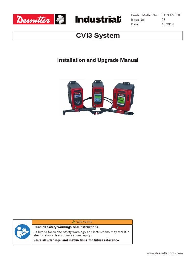 CVI3 System - Installation and Upgrade Manual - English | PDF