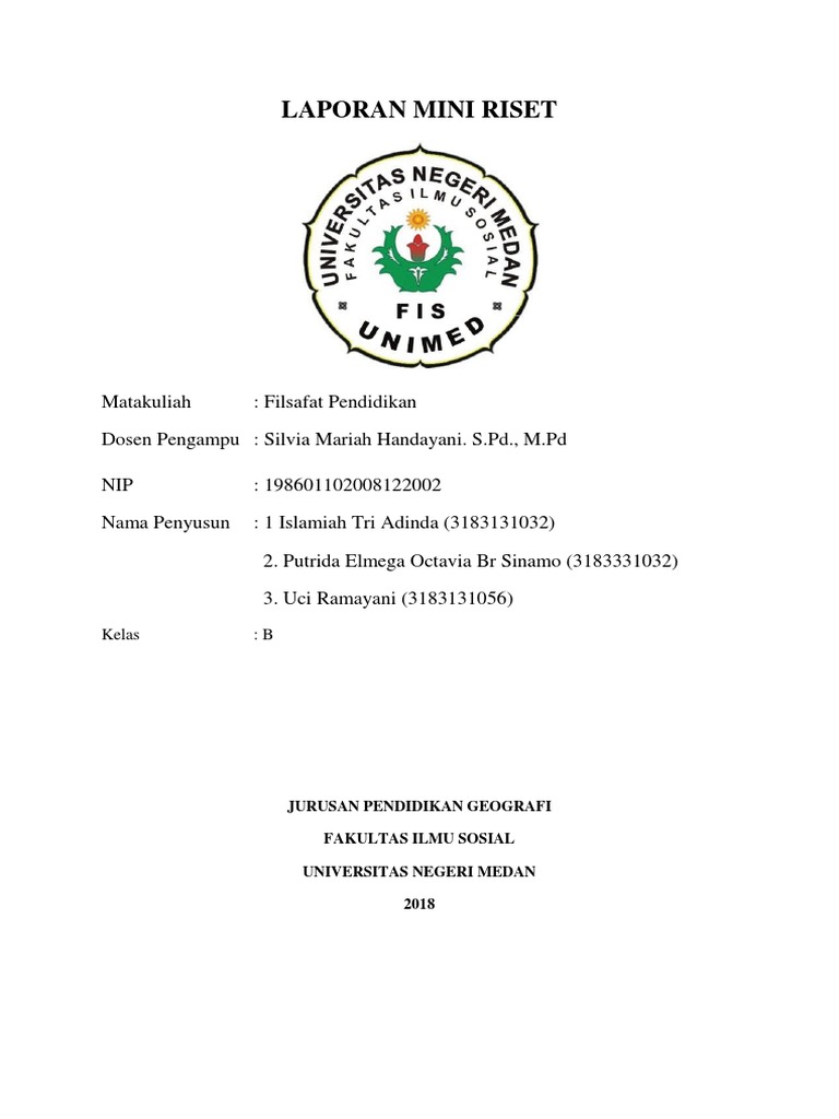 Mini Riset Filsafat Pendidikan | PDF