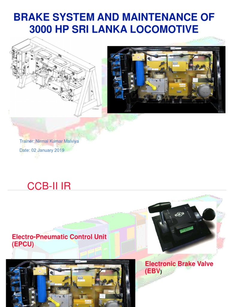 Design Features and Maintenance of CCB-II IR For Sri Lanka Trainees | PDF