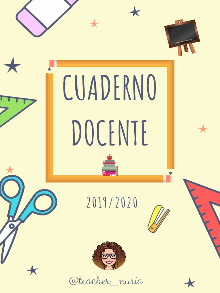 Cuaderno Docente 2019/2020 PDF | PDF | Crecimiento personal y profesional