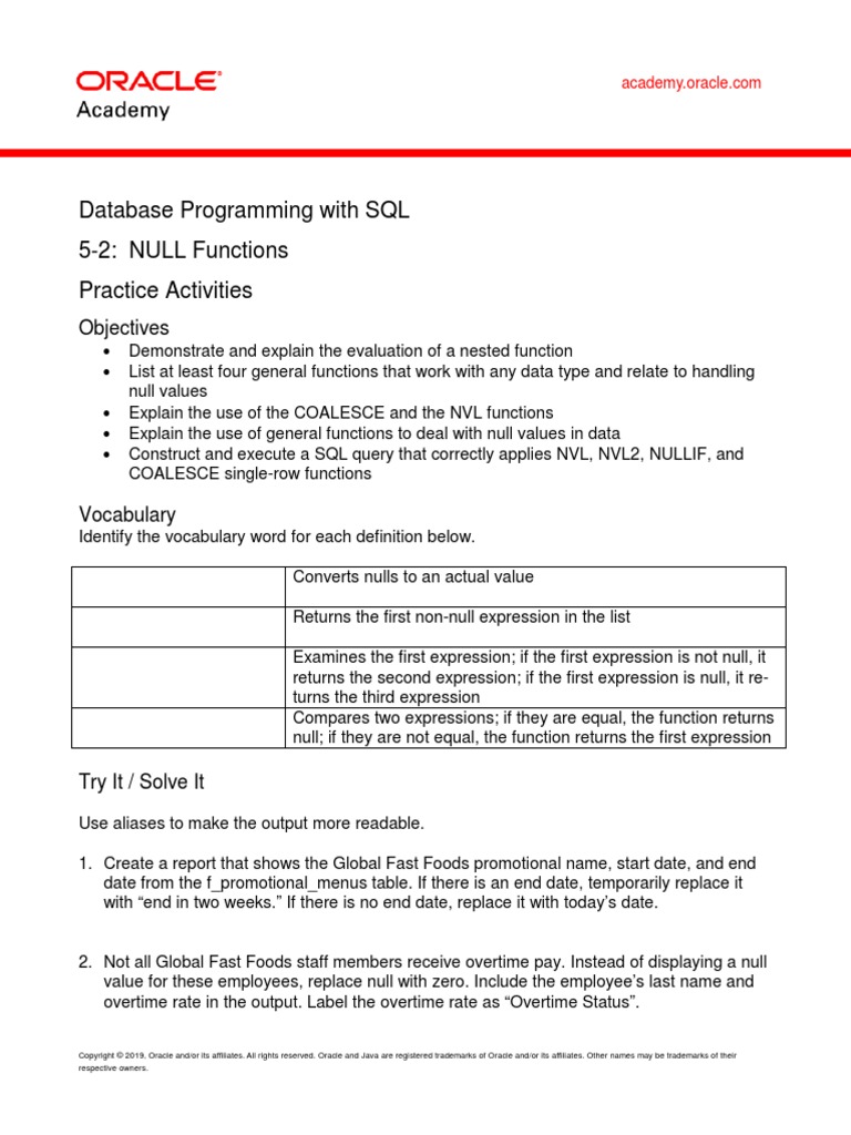 DP 5 2 Practice | PDF | Data Management | Databases