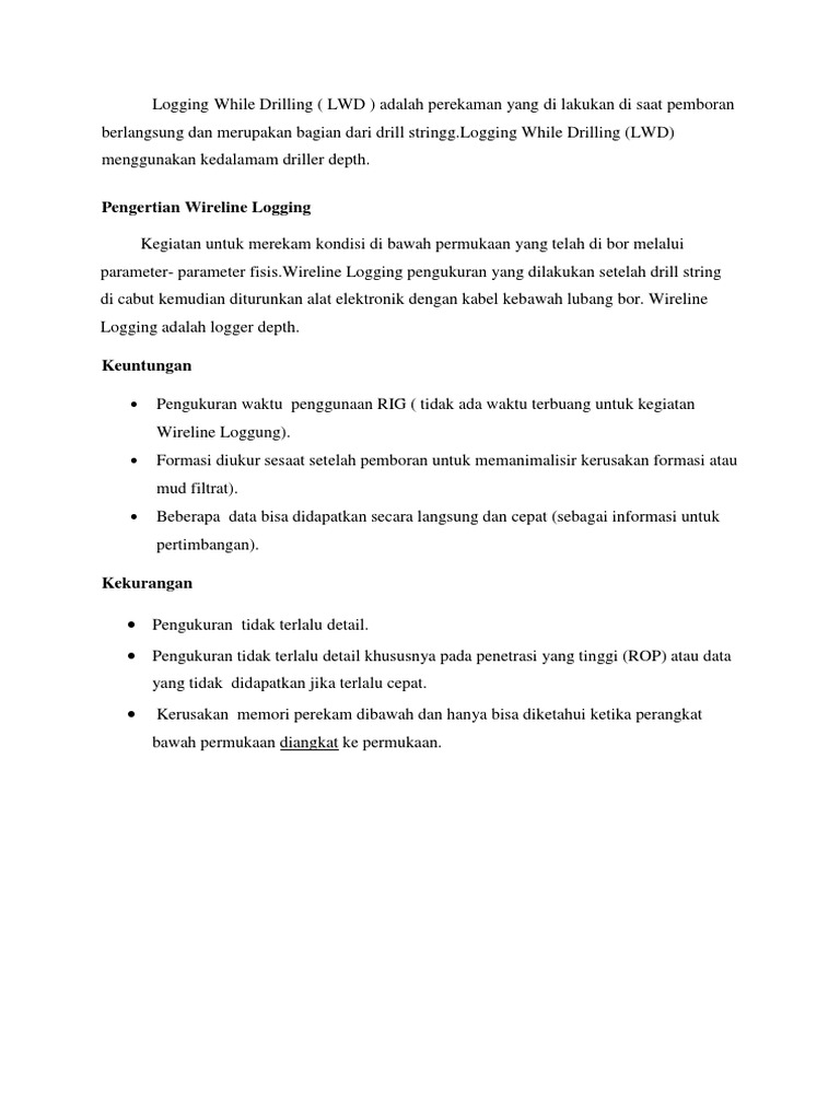 Logging While Drilling | PDF