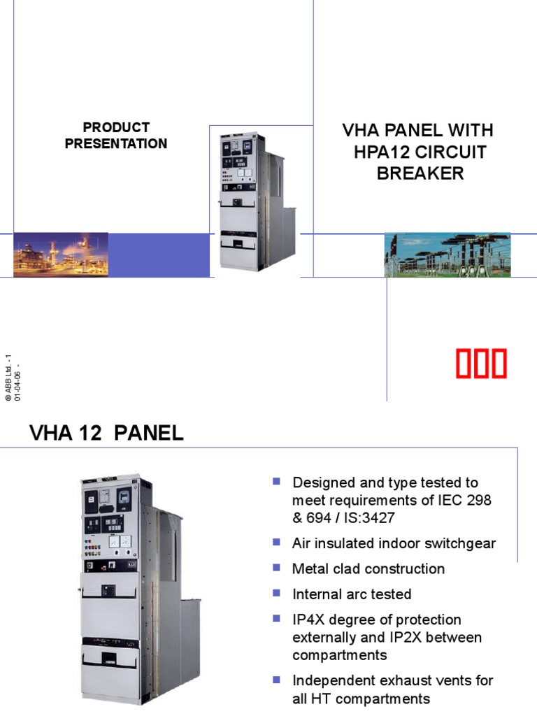 VCB Manual Oper. | PDF | Physical Quantities | Electricity