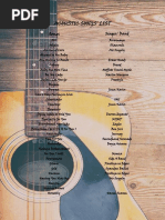 Easy OPM Songs with Guitar Chords | PDF | Music Organizations ...