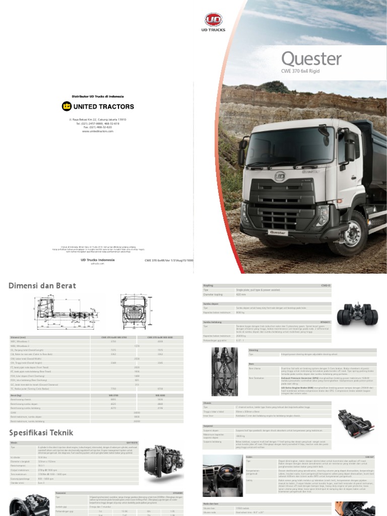 CWE370 6X4 Brochure and Leaflet | PDF