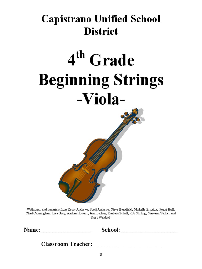 Complete Viola Book 2016 | PDF | String Instruments | Music Theory