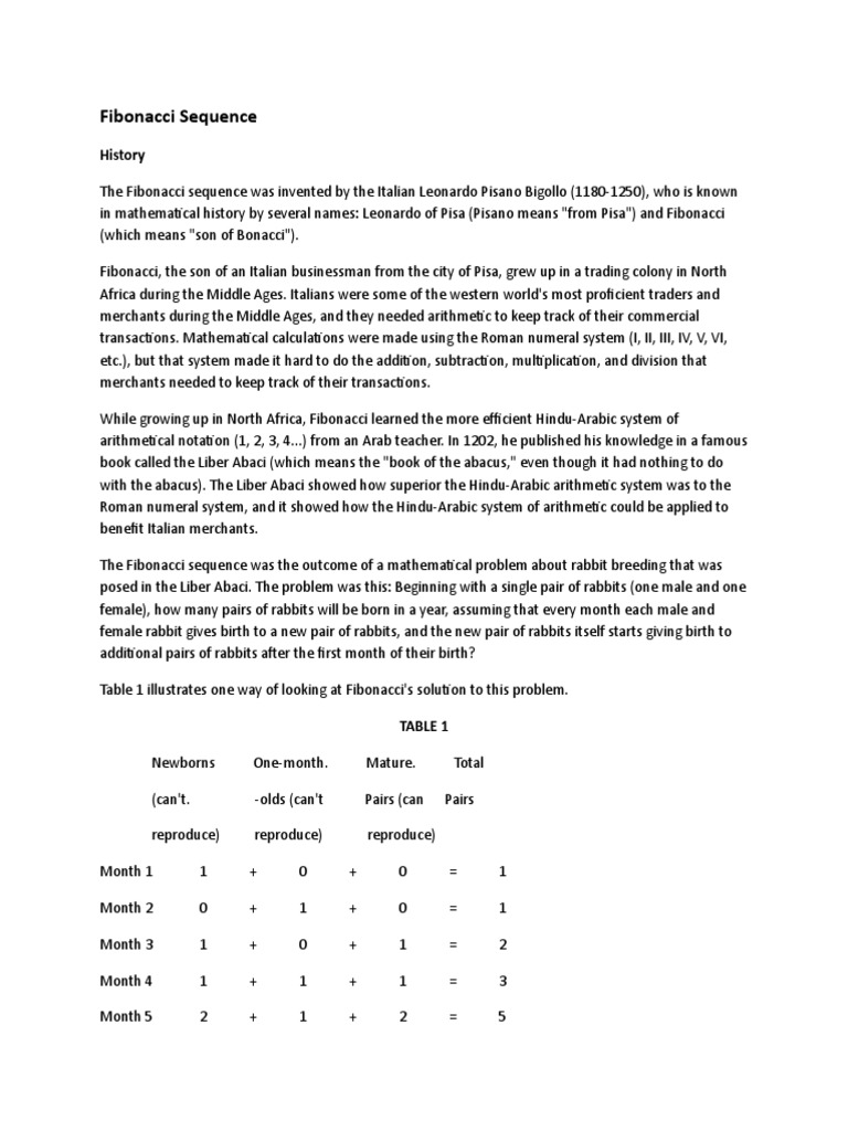 Fibonacci Sequence-WPS Office | PDF | Teaching Mathematics | Science