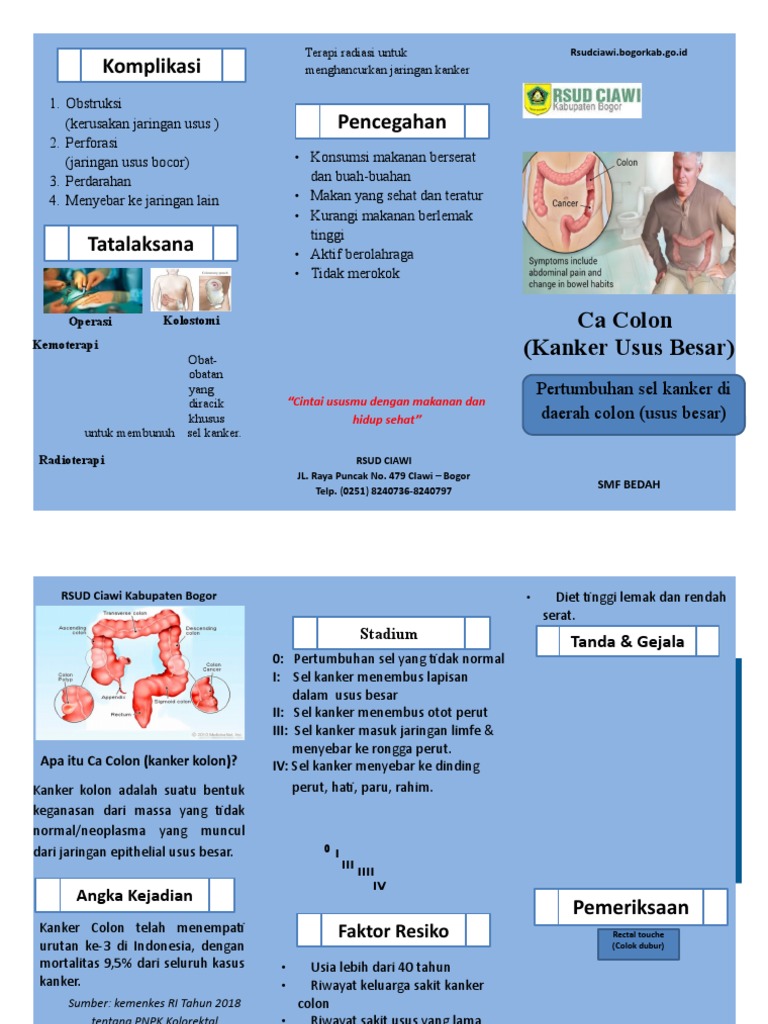 Leaflet Ca Colon | PDF