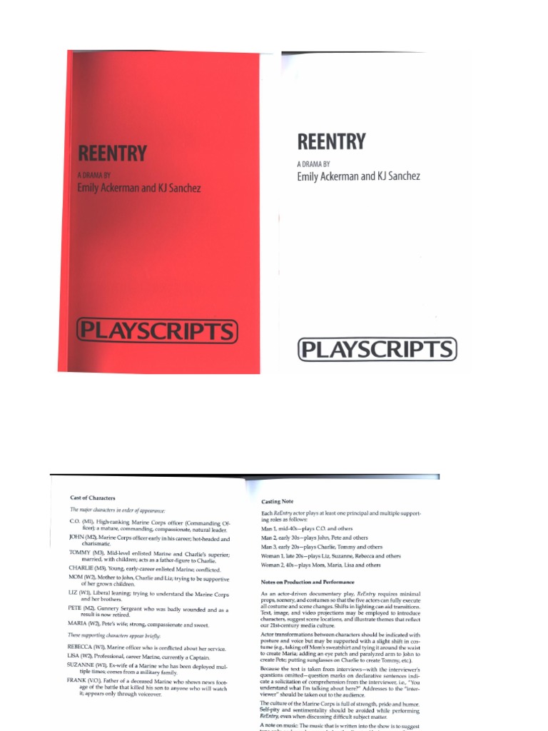 Reentry Text | PDF