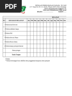 Form Ceklist Perawatan AC | PDF